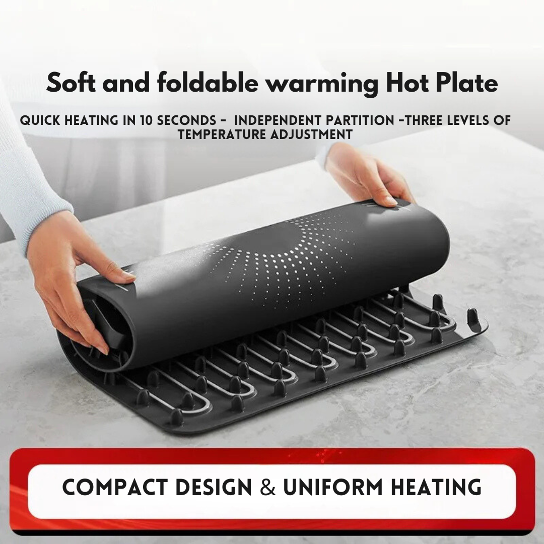 "Foldable Hot Plate: Compact, Portable Warmth for Cozy Meals" – ALFI-Home